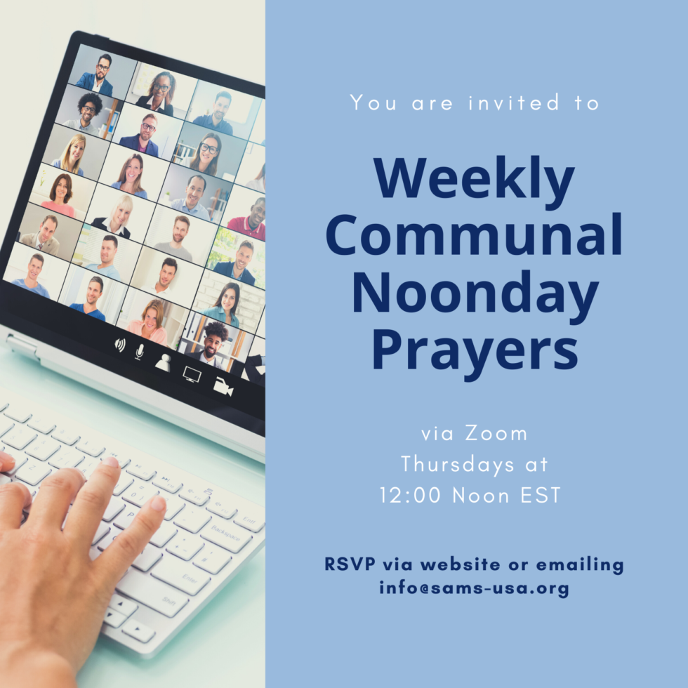 Prayer Requests & Newsletters | Pray With SAMS Today